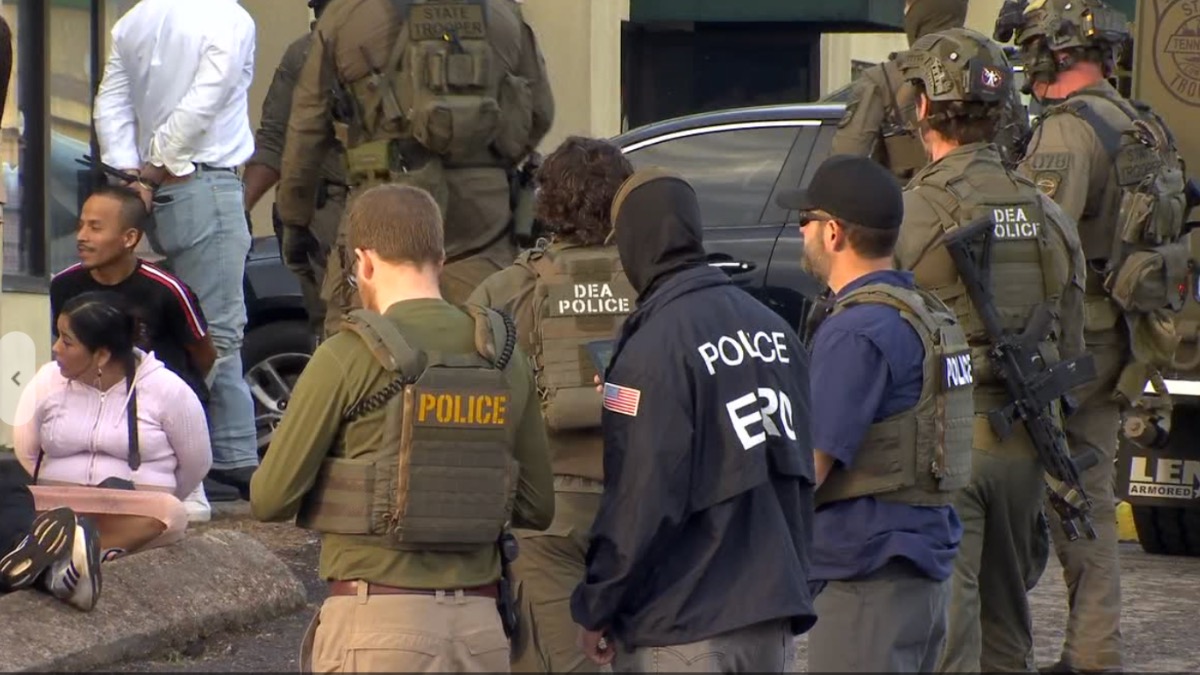 Operación táctica en Antioch Pike deja múltiples detenidos en Nashville ...